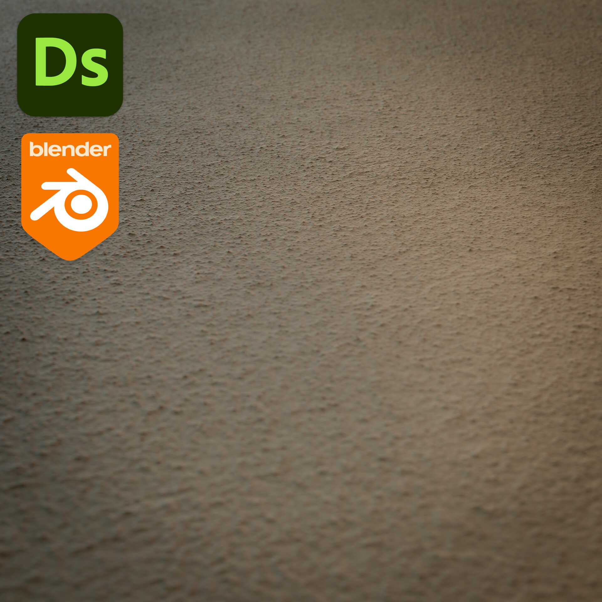 ArtStation - Material Study - Old Drywall