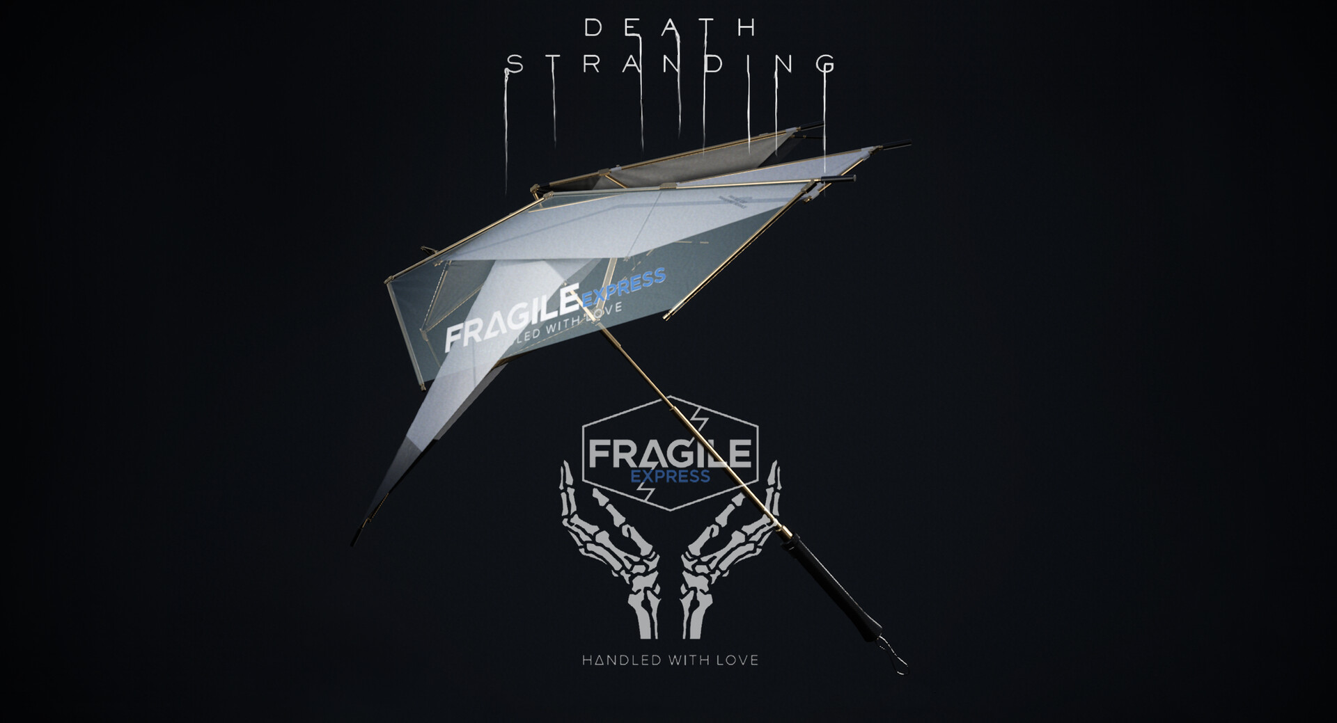 ArtStation - Fragile's umbrella. -Death Stranding Fan Art