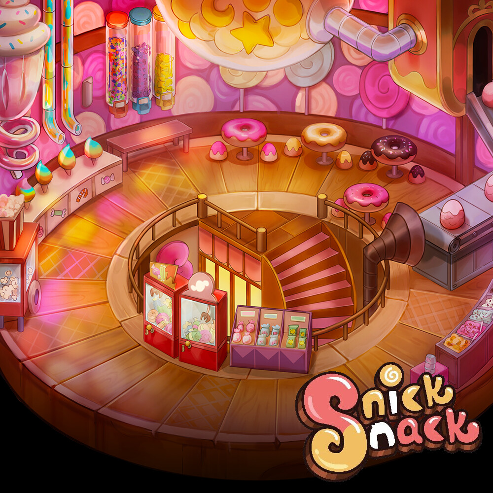 ArtStation - Candy Shop
