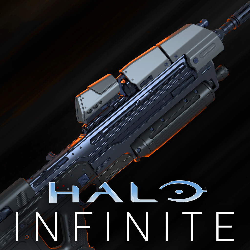 ArtStation - Halo Infinite UNSC Assault Rifle hi-res