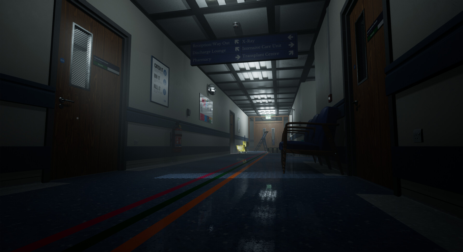 ArtStation - Modular Horror Hospital