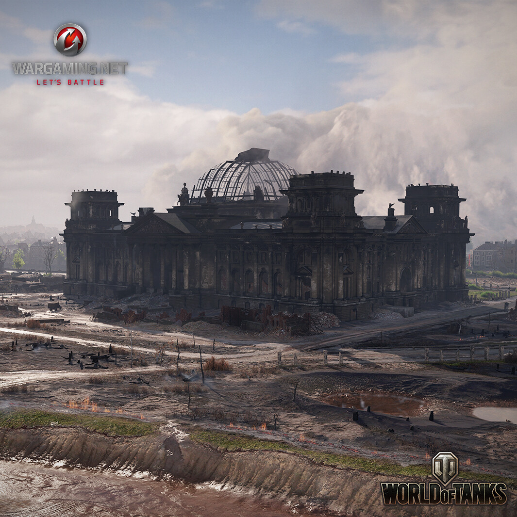 ArtStation - Reworked BERLIN Map for World of Tanks PC