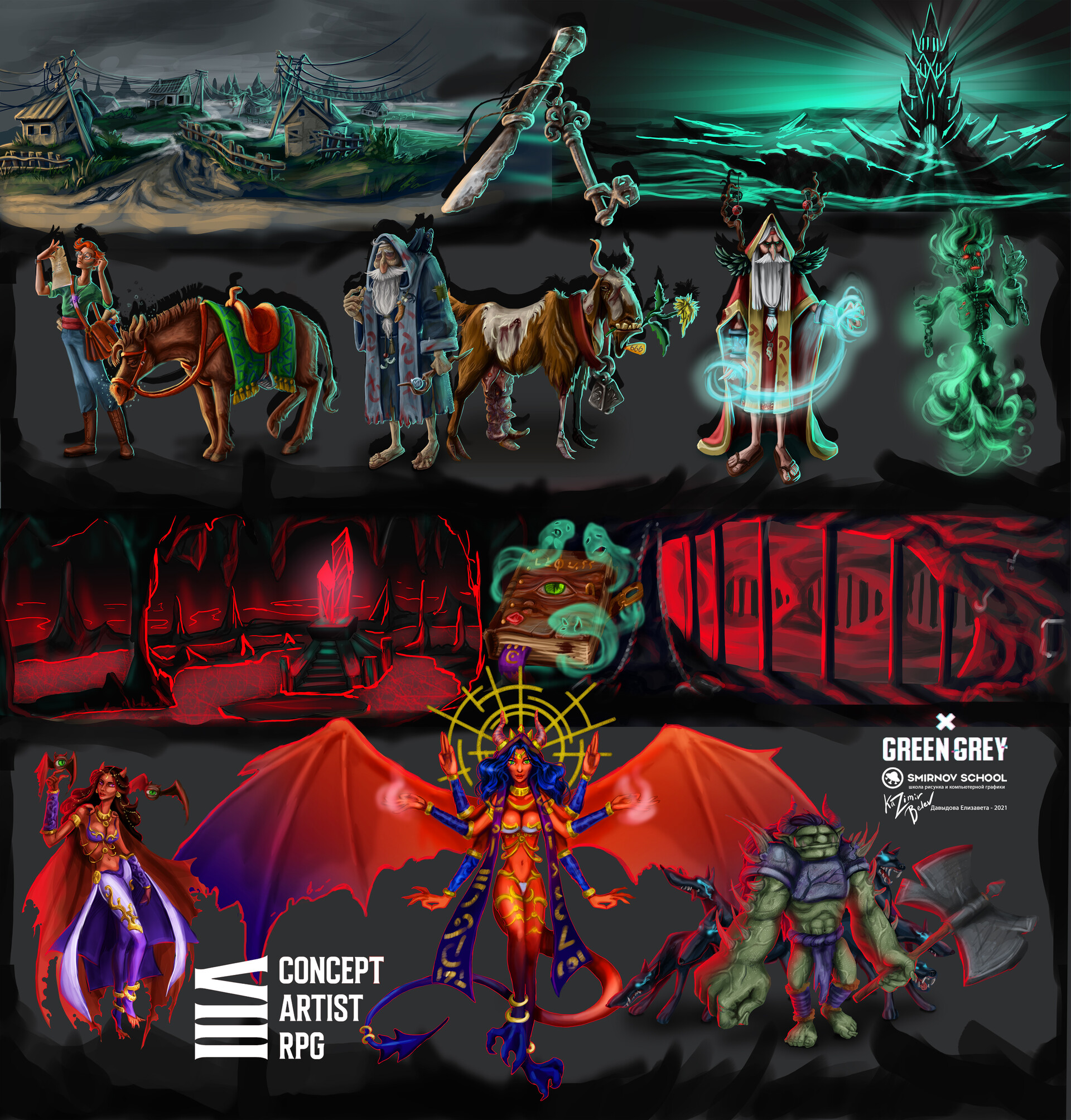 ArtStation - Concept Artist RPG VIII