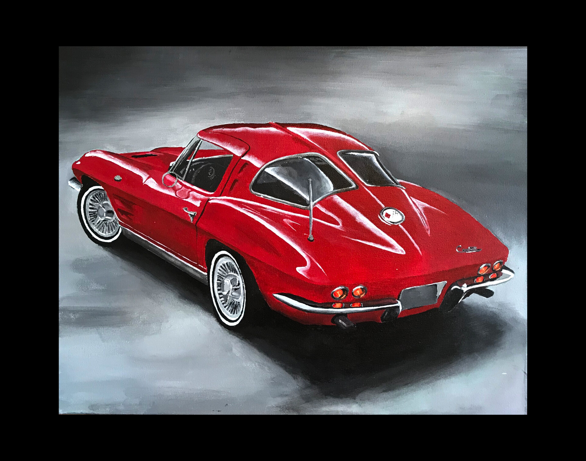 ArtStation - Corvette Acrylic on Canvas