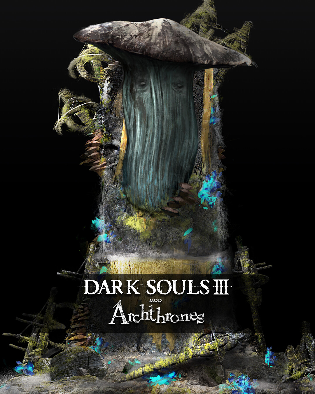 ArtStation - Throne (Xanthous) [DKSIII Archthrones Mod]