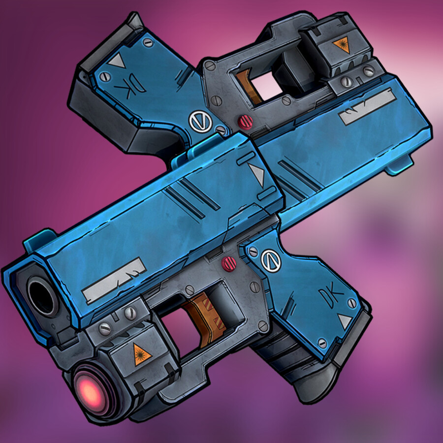 ArtStation - Compact Pistol (Borderlands)