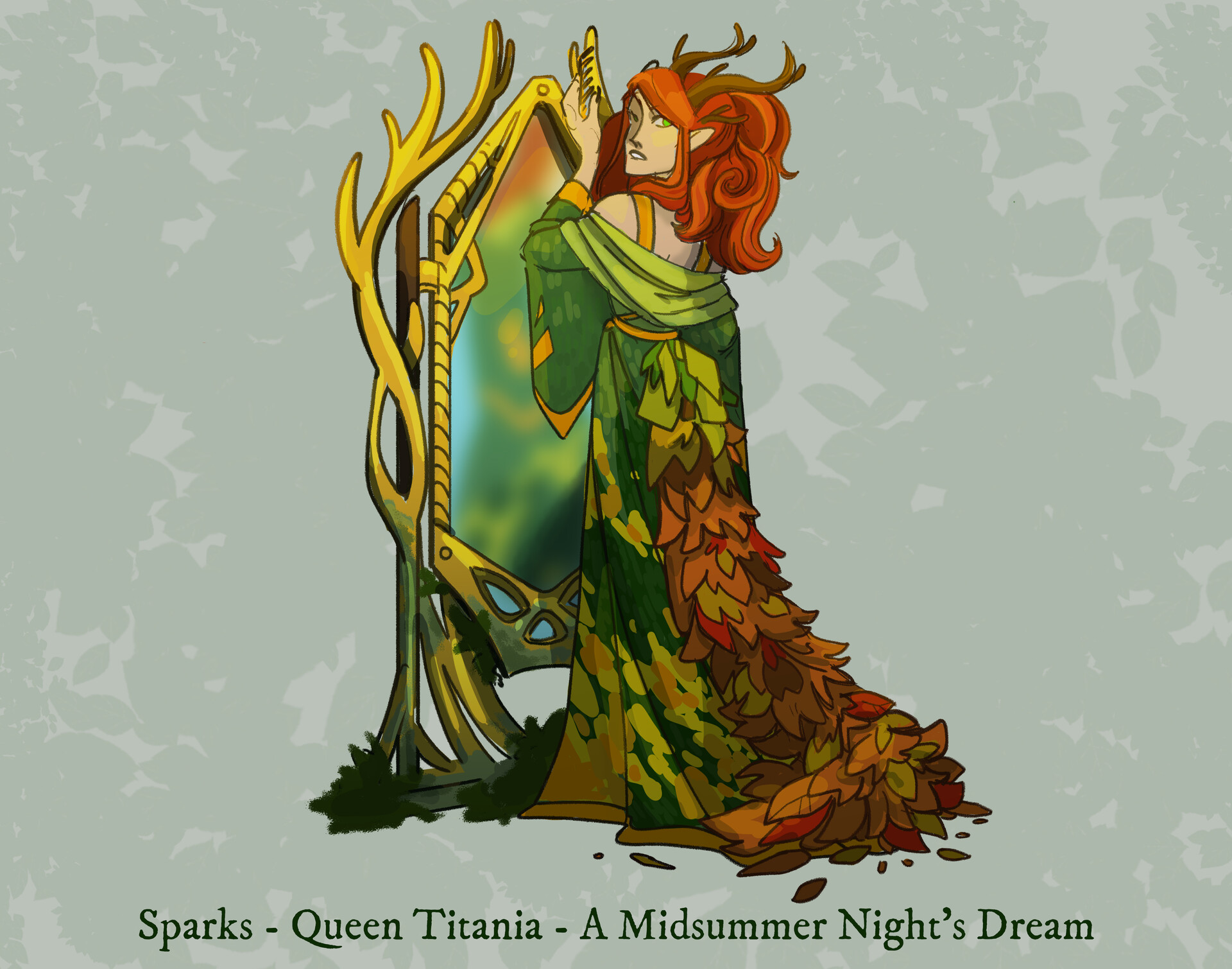 ArtStation - Queen Titania - Character Concept