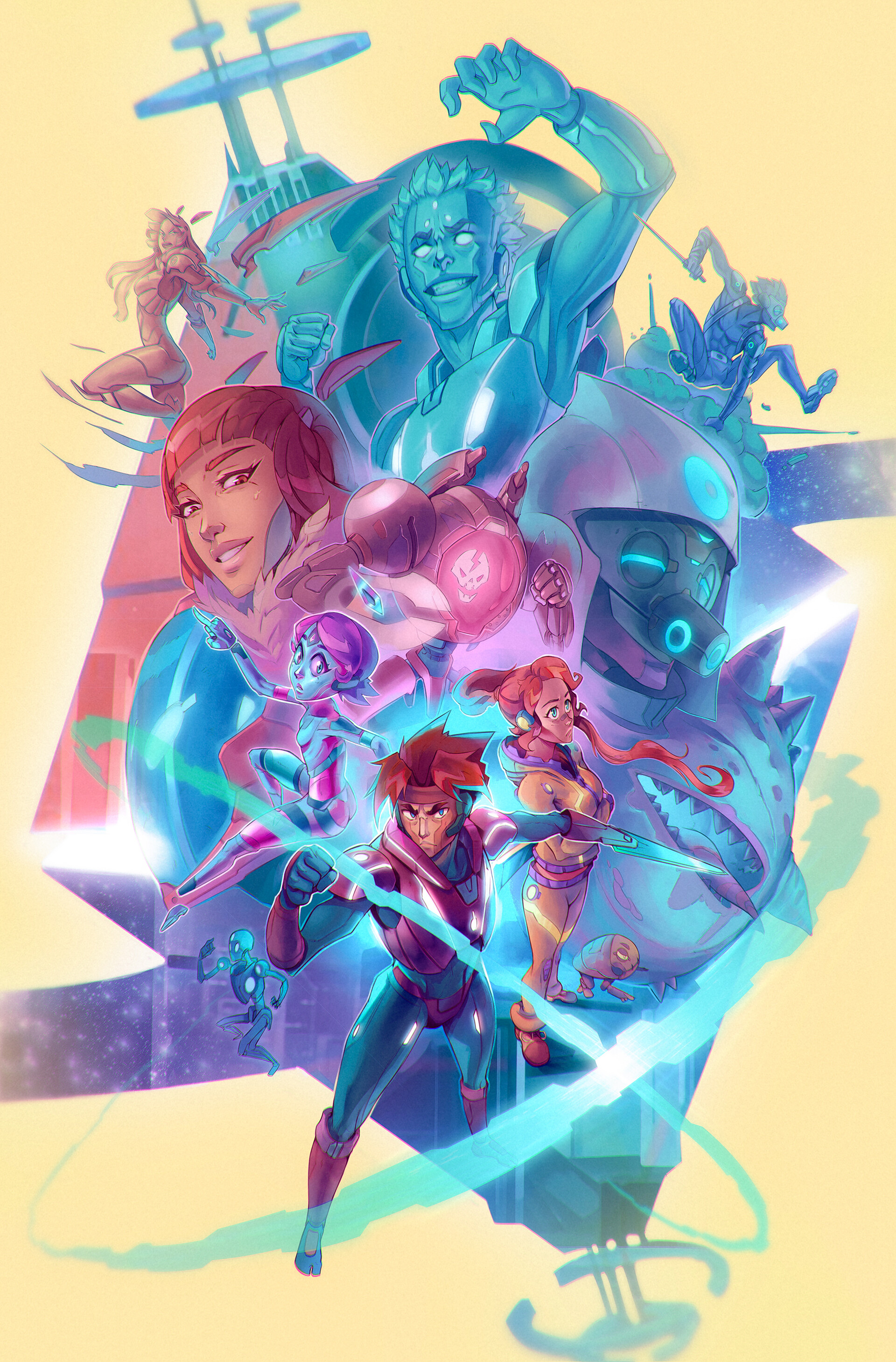 ArtStation - ISOtope Ash Concept art work (Ongoing Project)