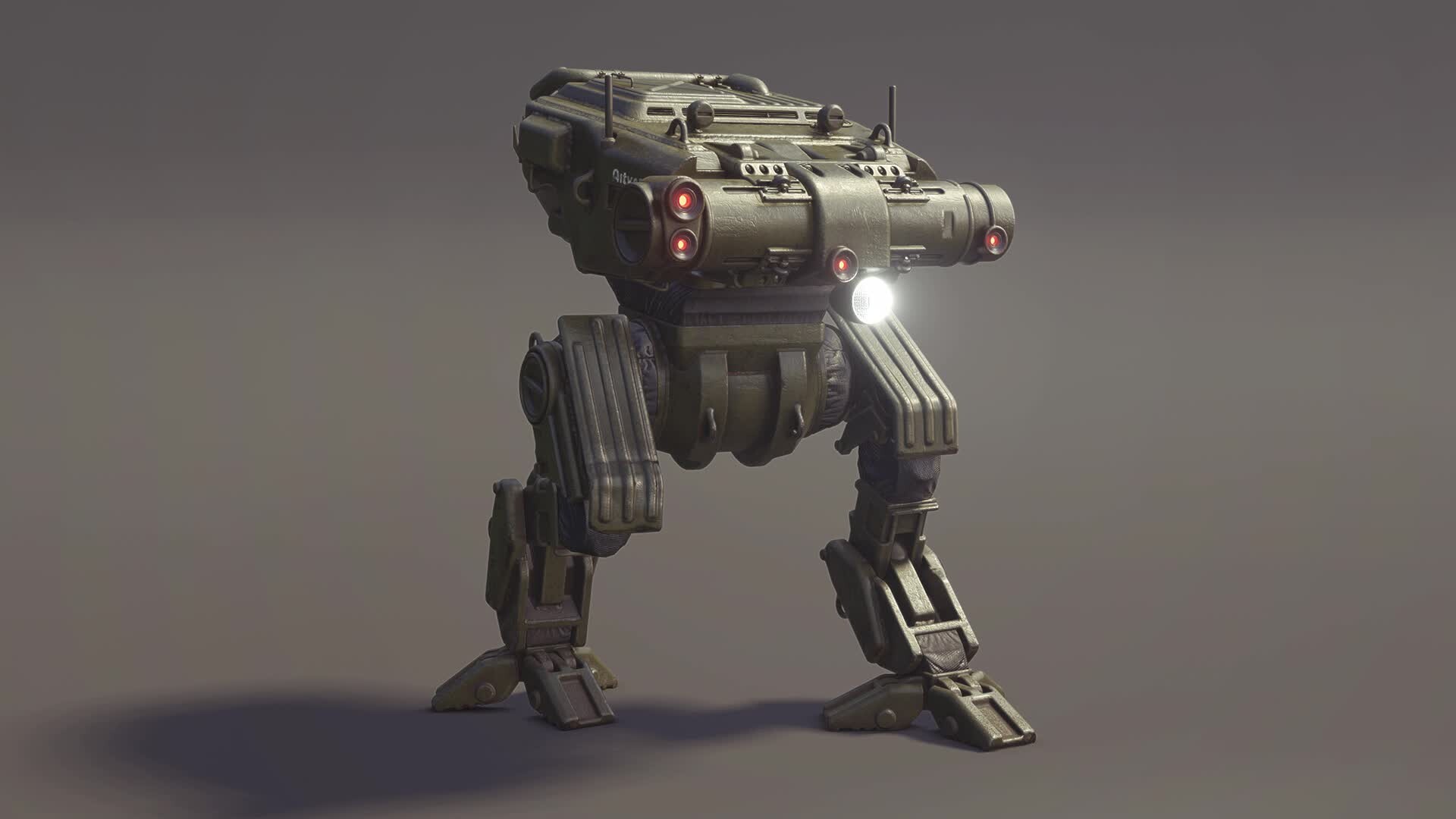 ArtStation - Scout Mech