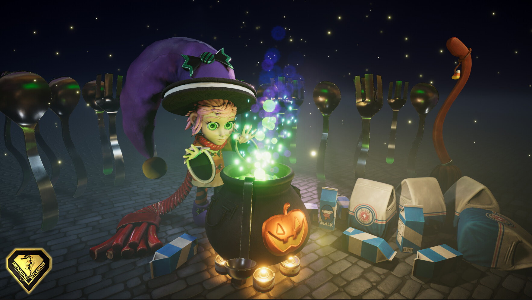 ArtStation - bencin Studios - Halloween 2021 (3D)