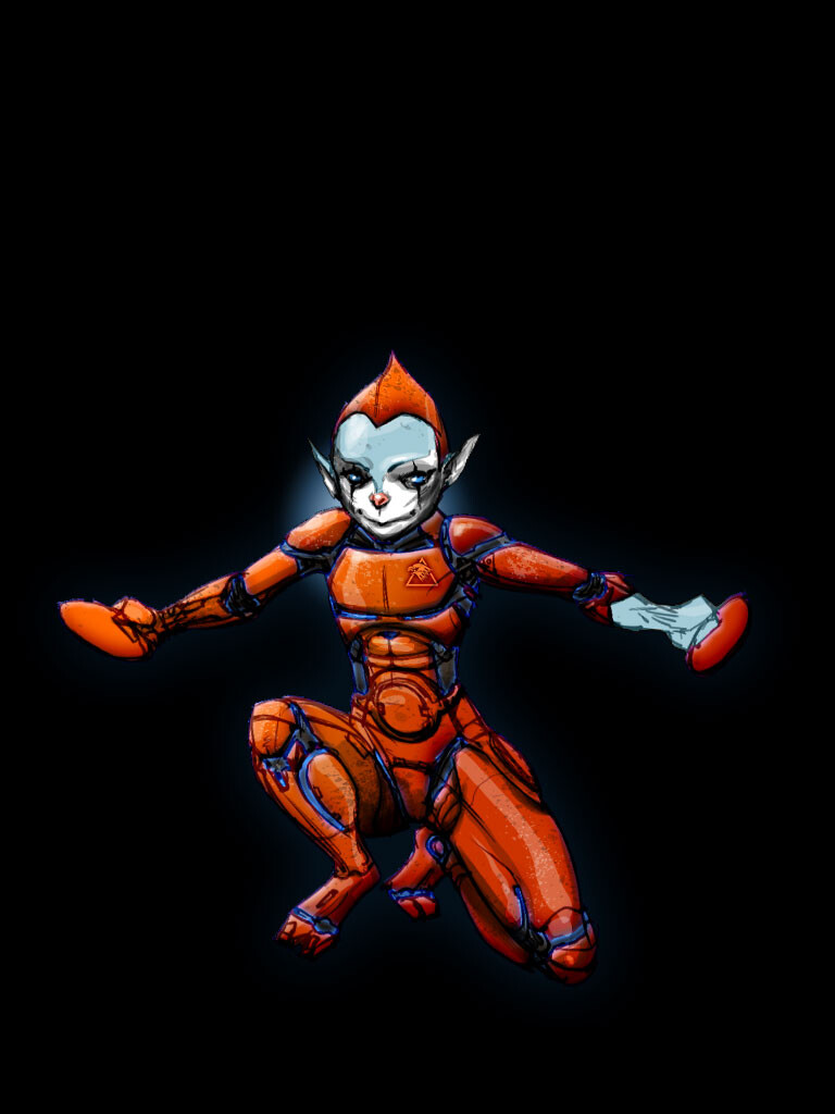 ArtStation - Nah, he doesn't speak much, but the Copper Kid's got it ...