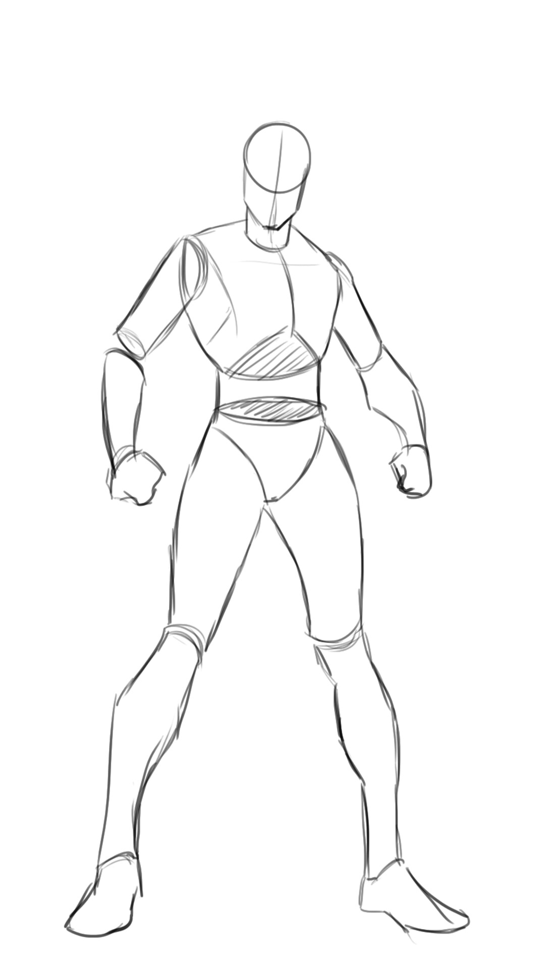 ArtStation - Character basic sketch