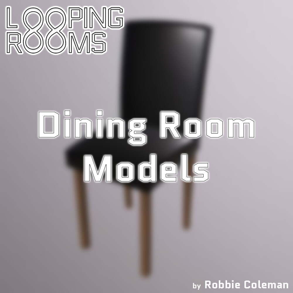 ArtStation - UE5 Looping Rooms - Dining Room Models