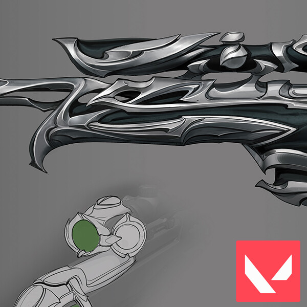 ArtStation - Forsaken Operator - VALORANT