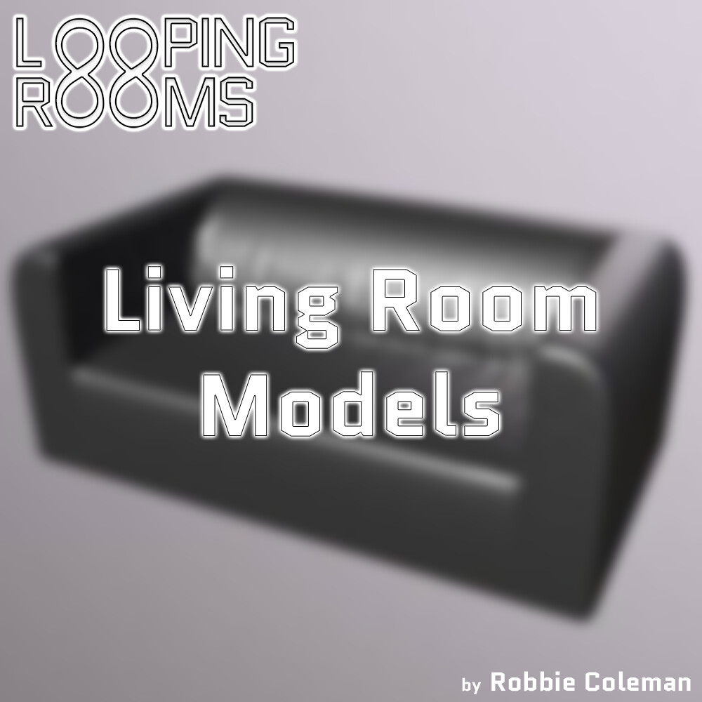 ArtStation - UE5 Looping Rooms - Living Room Models
