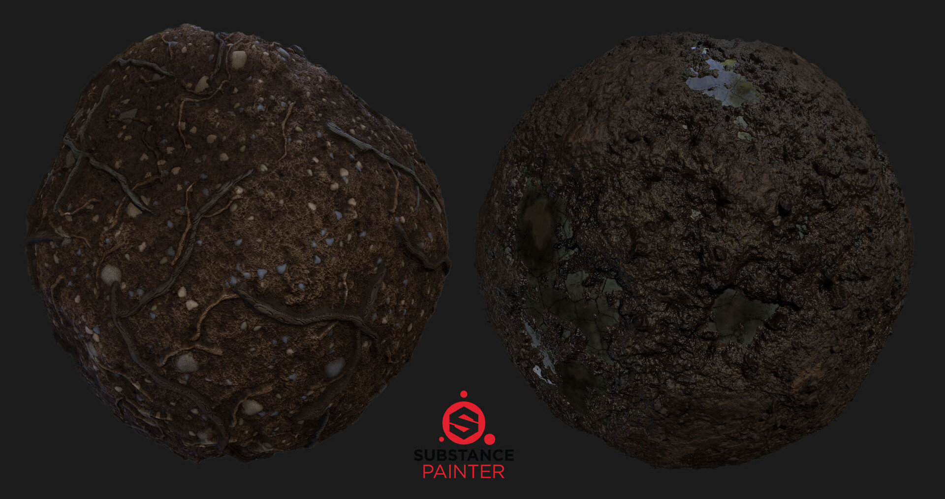 ArtStation - Material Study - Muddy Ground and Forest Floor