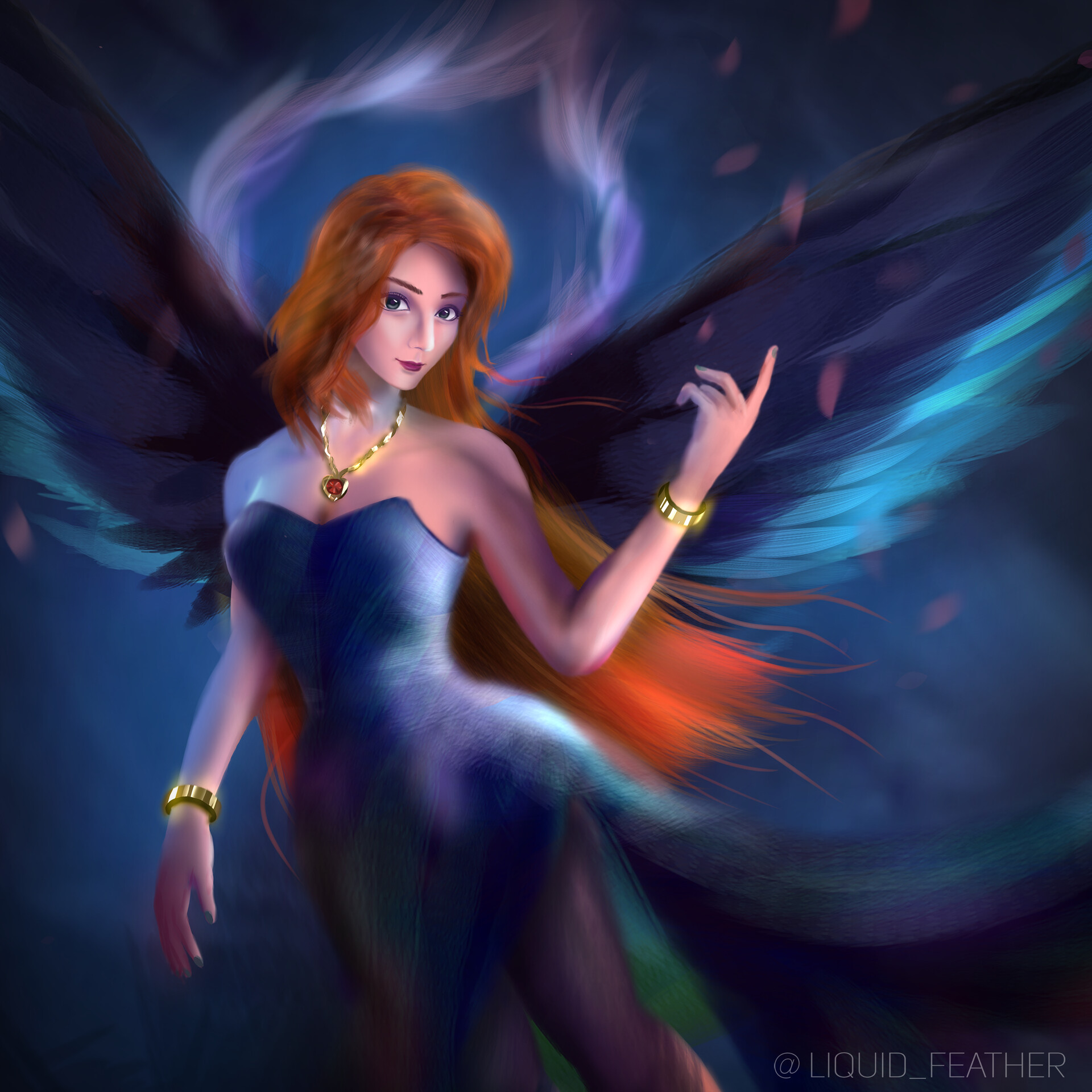 ArtStation - Night Angel