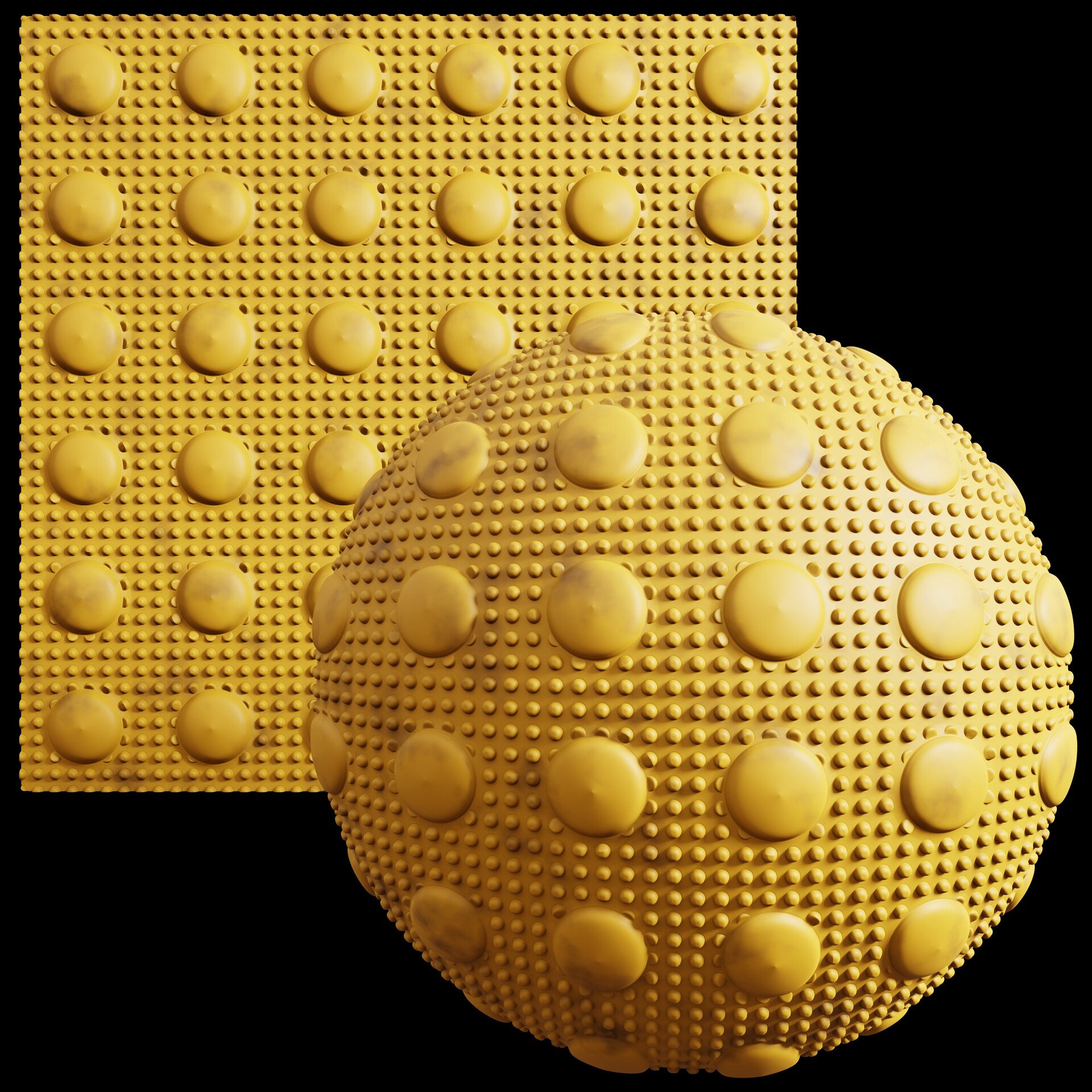 ArtStation - Procedural Metal Crosswalk Plate (Blender Tutorial)