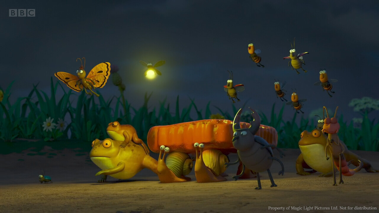 ArtStation - Superworm: Lighting and Compositing