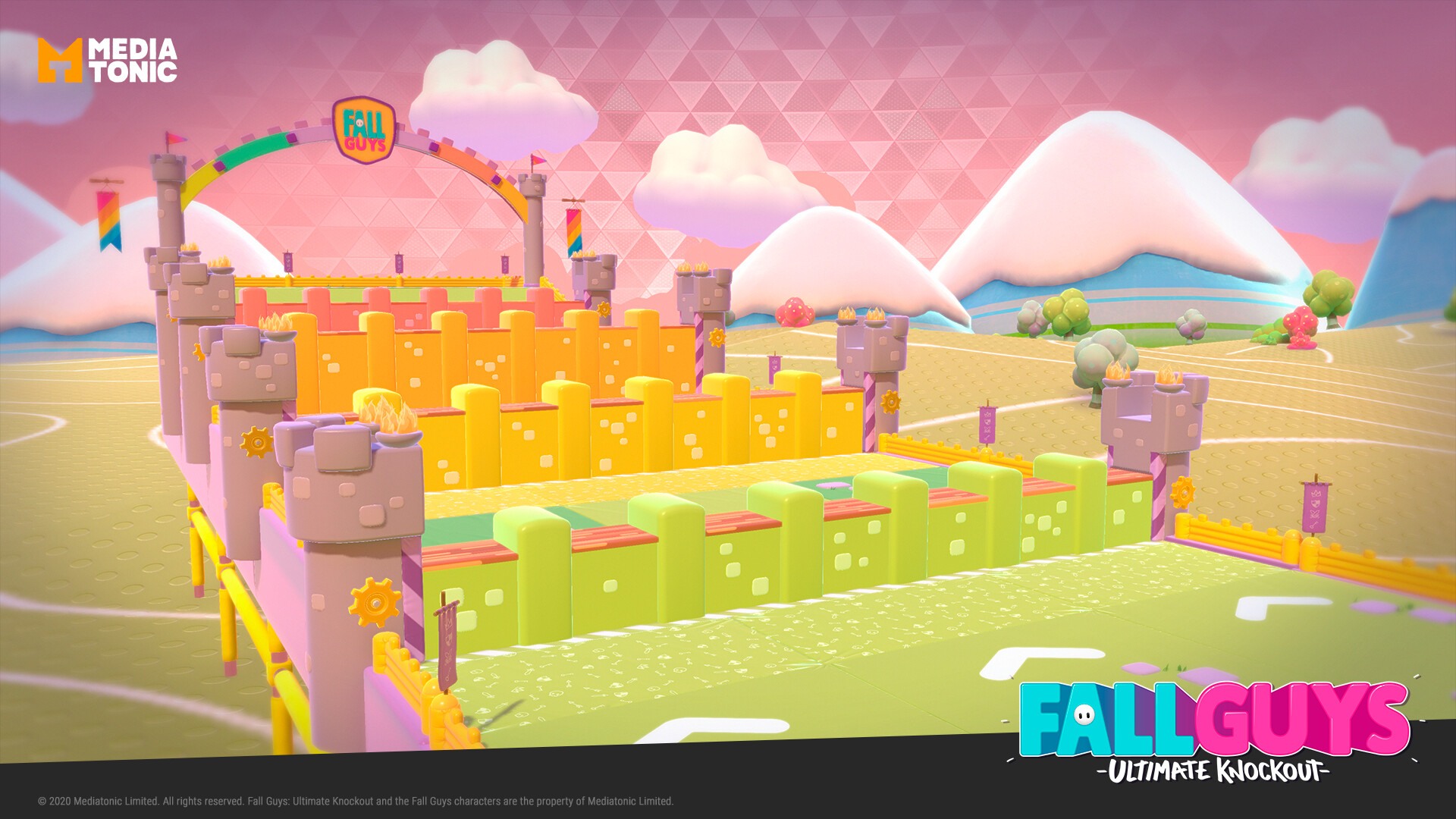 ArtStation - Fall Guys S2 Environments - Wall Guys