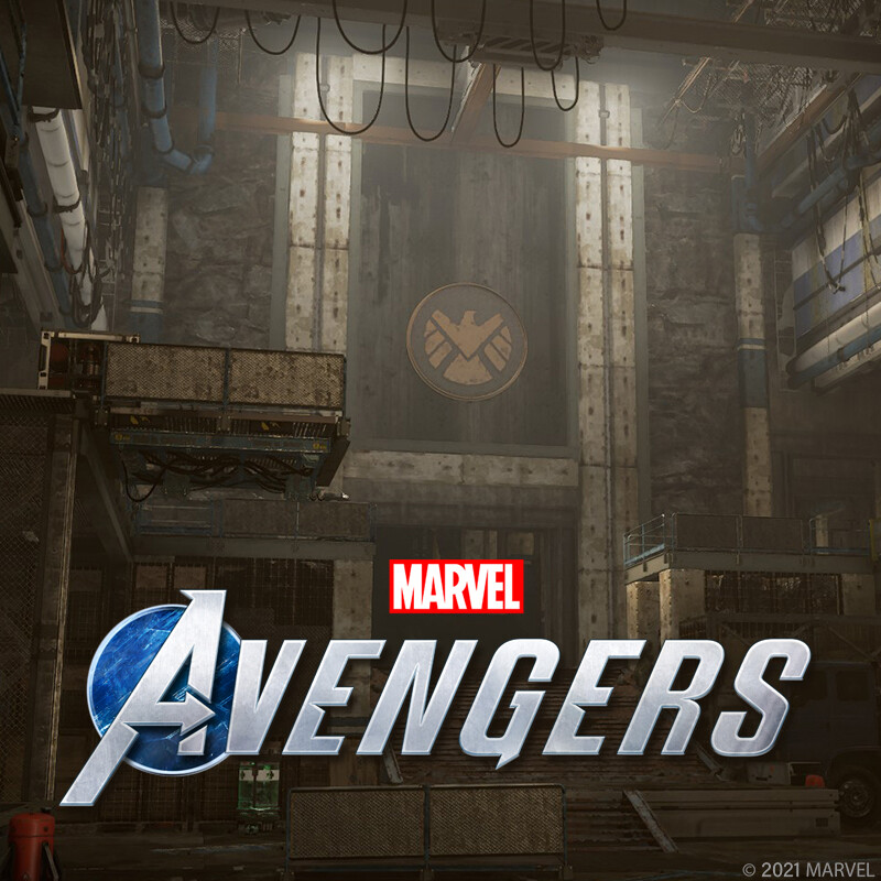 ArtStation - Marvels Avengers - Underground Cache