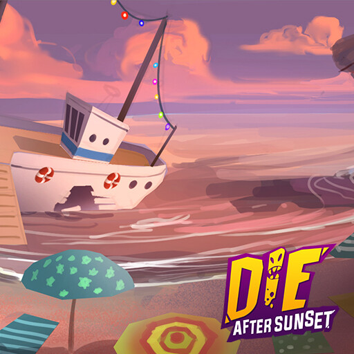 ArtStation - Die After Sunset Environment Art