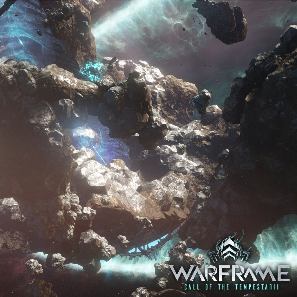 ArtStation - Warframe - Space Natural Rocks