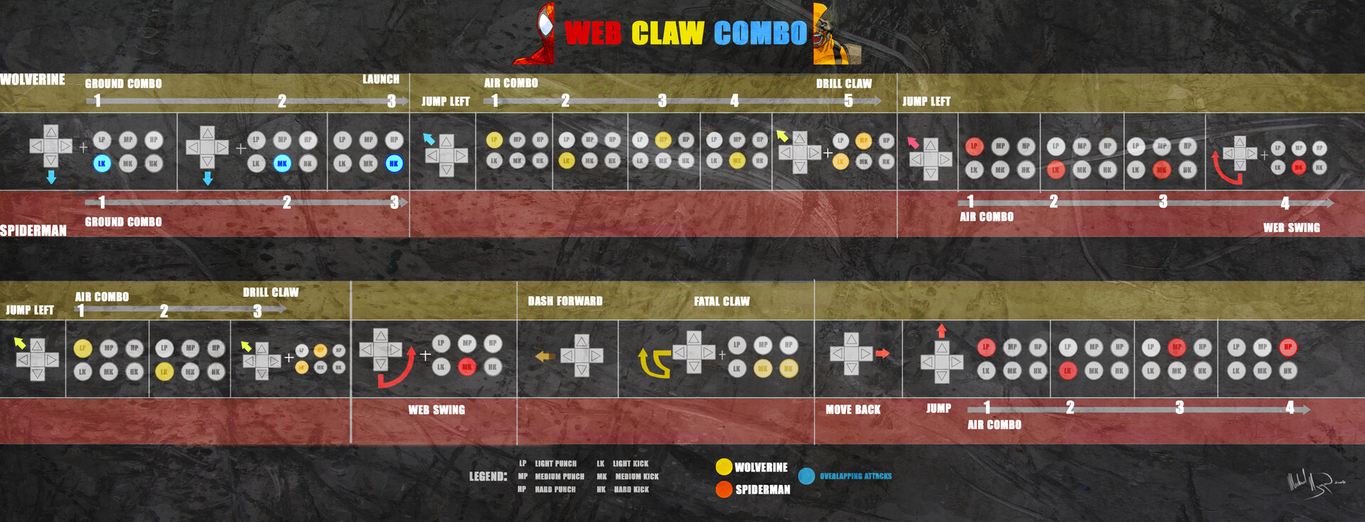 ArtStation - 2006 - Marvel vs. Capcom 1 Crossover Combos