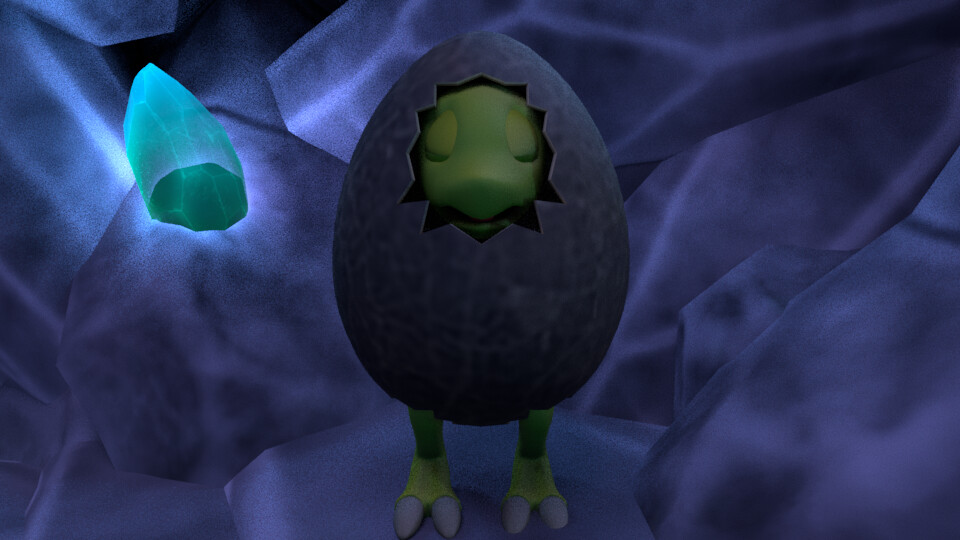 ArtStation - Dragon Egg - 3D Animation