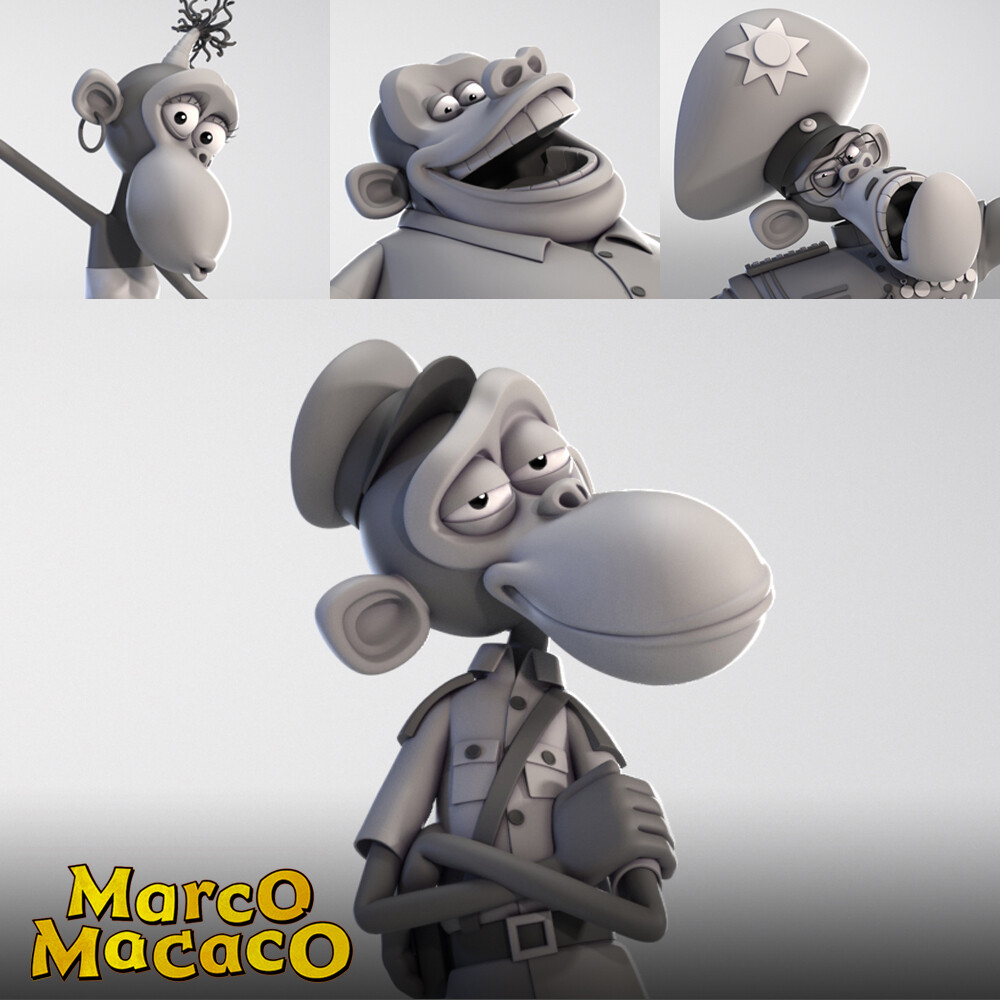 Jimmy Levinsky - Characters from MARCO MACACO