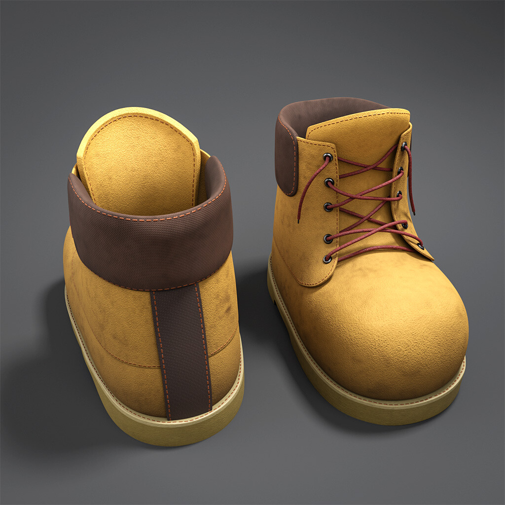 ArtStation - Stylized Boot