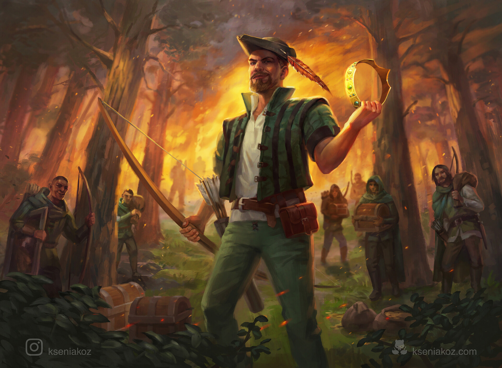 ArtStation - Robin Hood the Raider