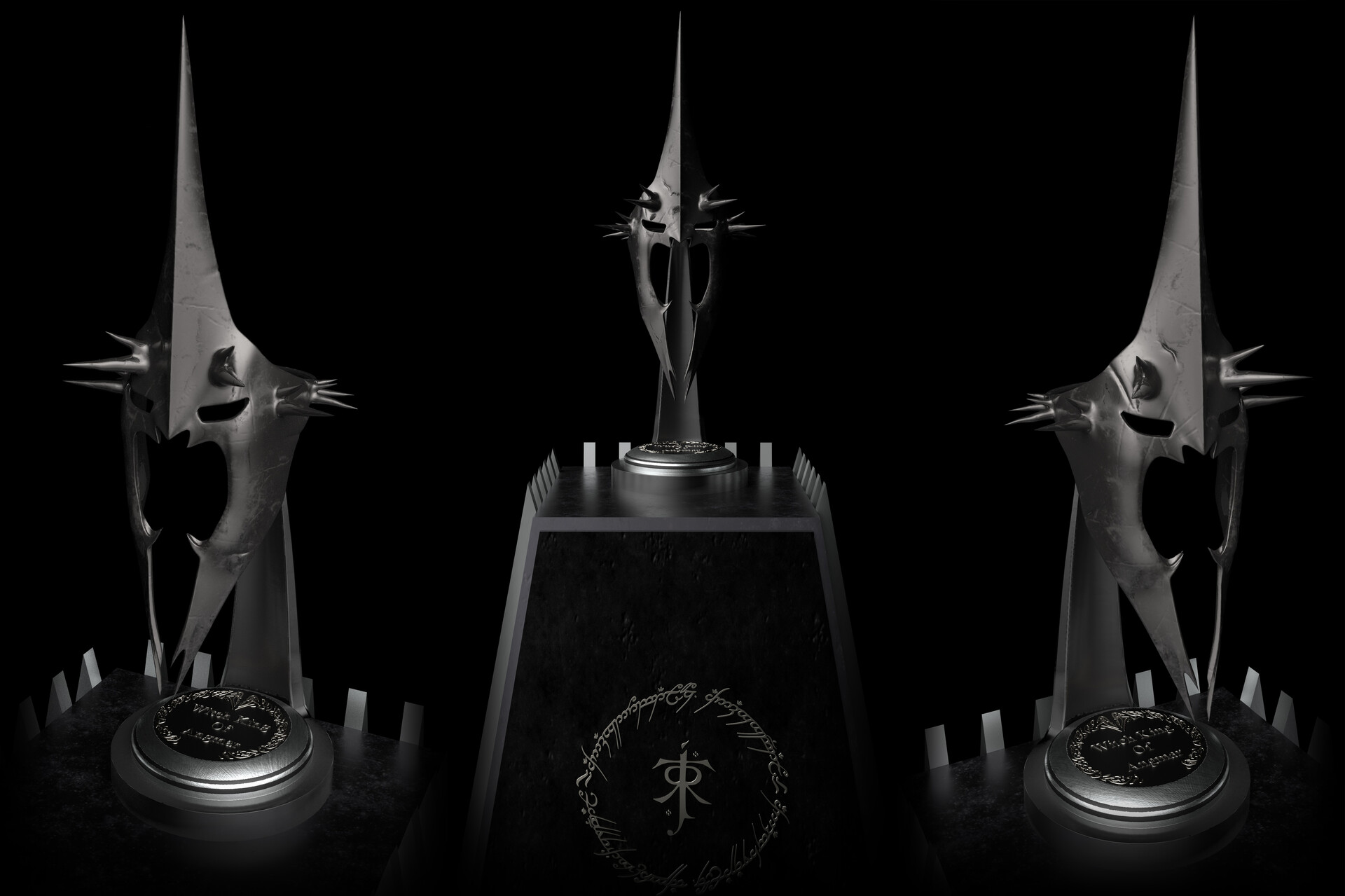 ArtStation - The Witch King Of Angmar - Battle Set