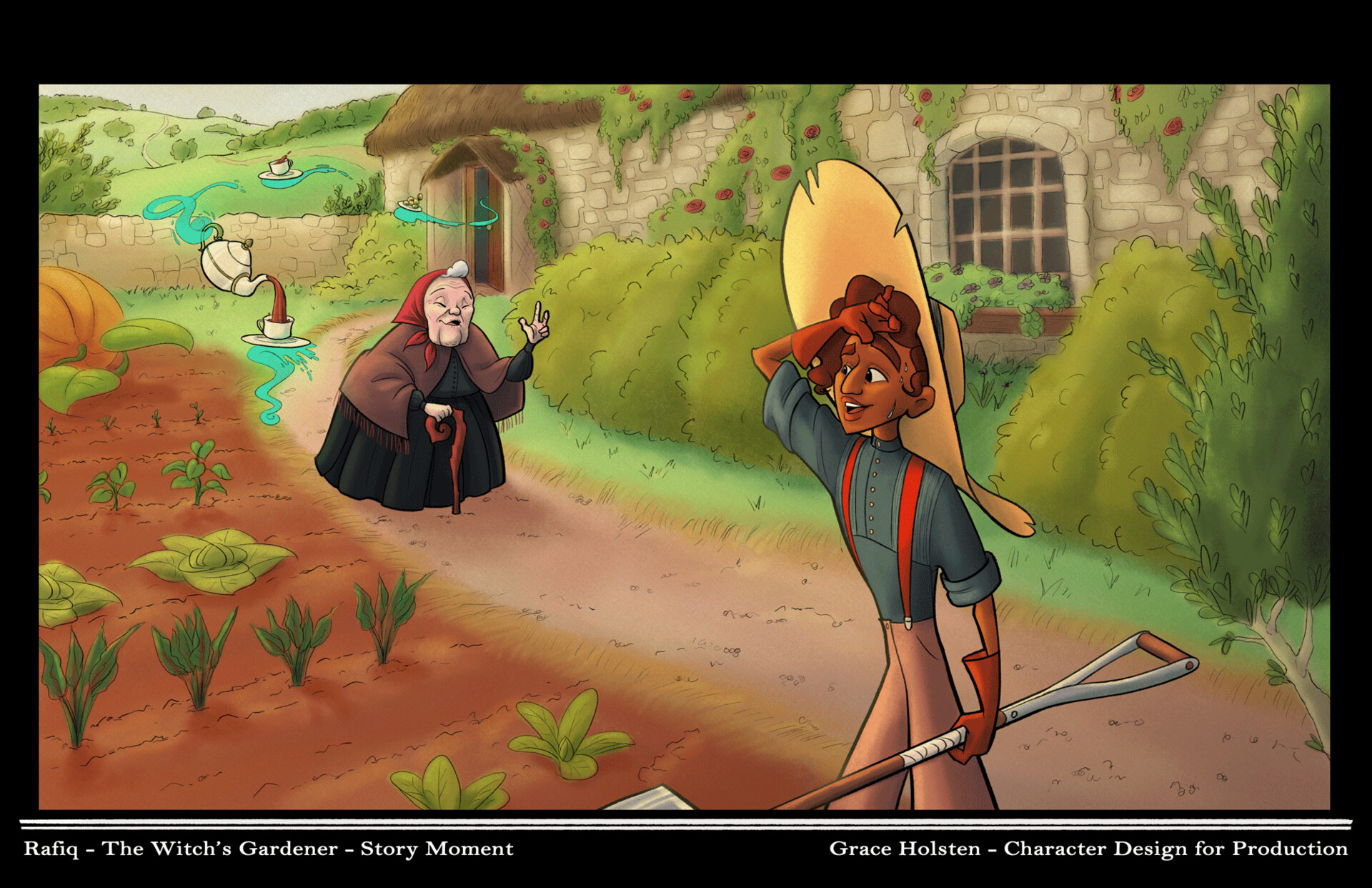 ArtStation - The Witch's Gardener