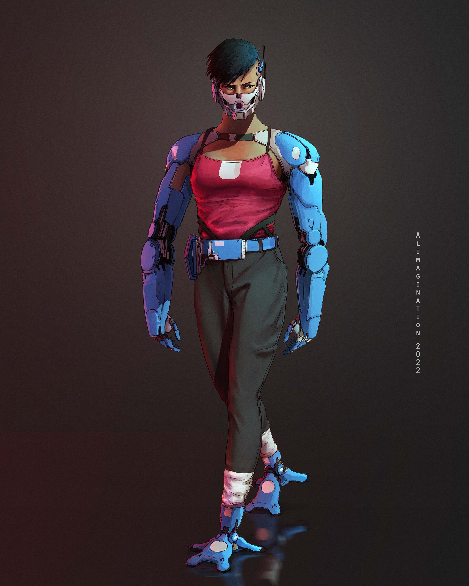 ArtStation - Mecha Girl