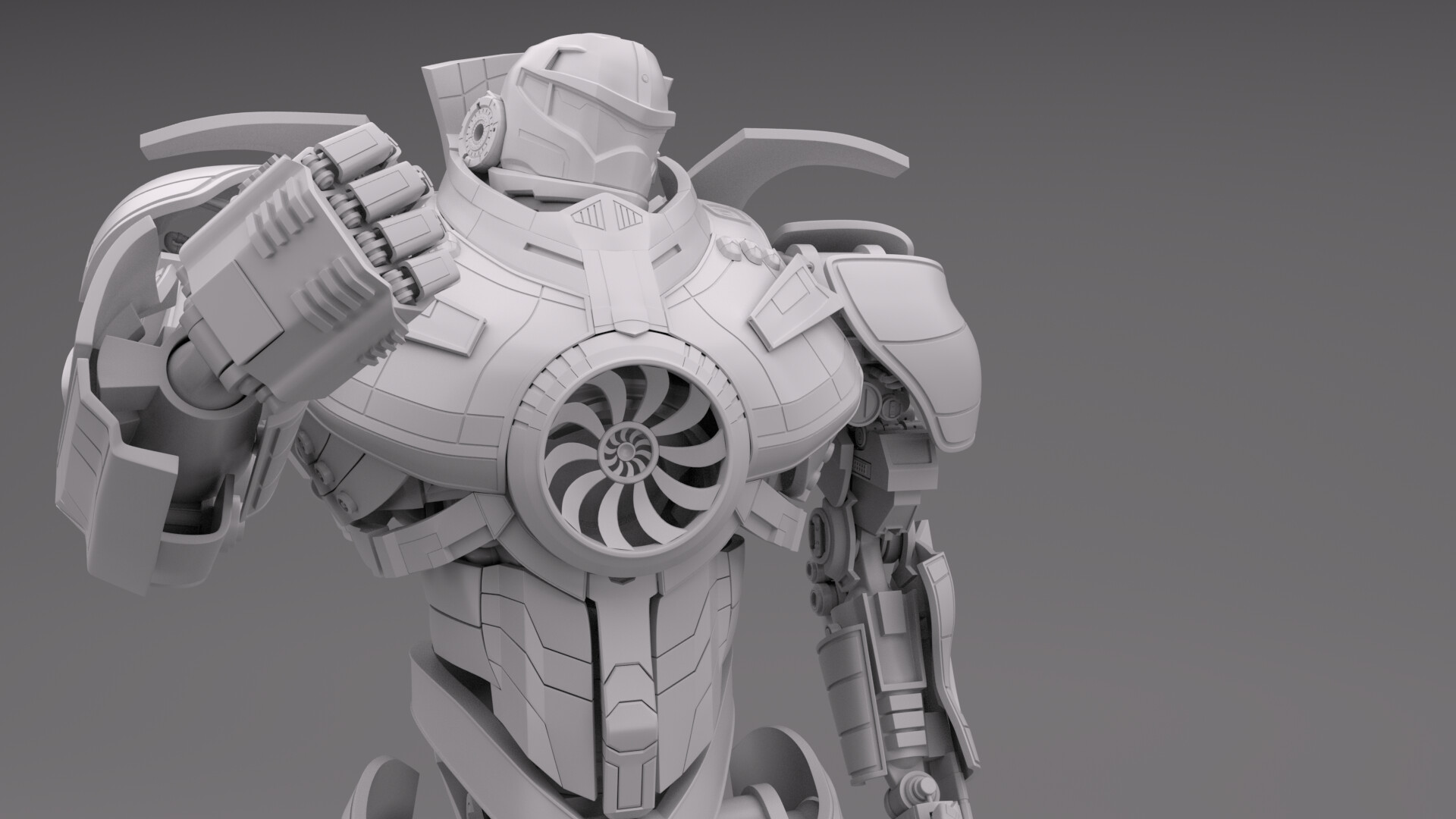 ArtStation - Gipsy Danger Model