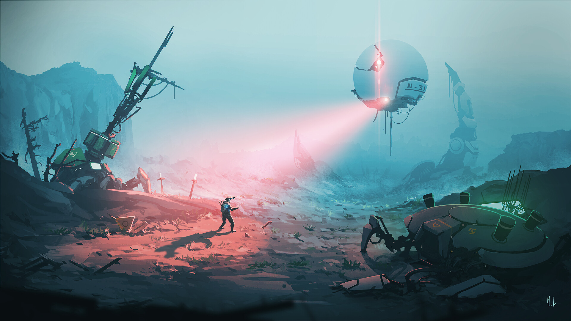 ArtStation - EYE-31 sentinel