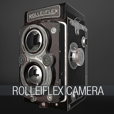 ArtStation - Rolleiflex Camera