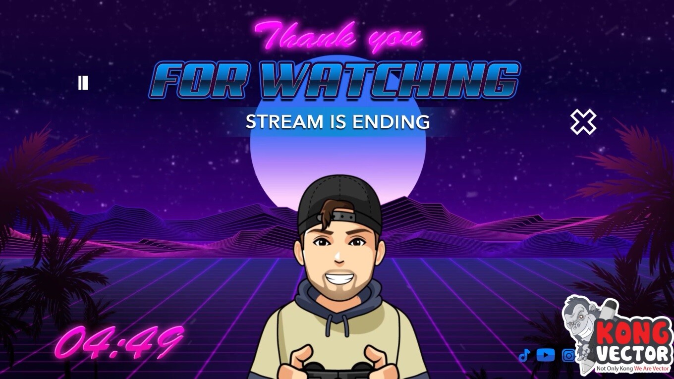 ArtStation - Custom Ending Screen