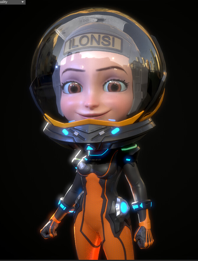 ArtStation - NFT character Rig and Animation