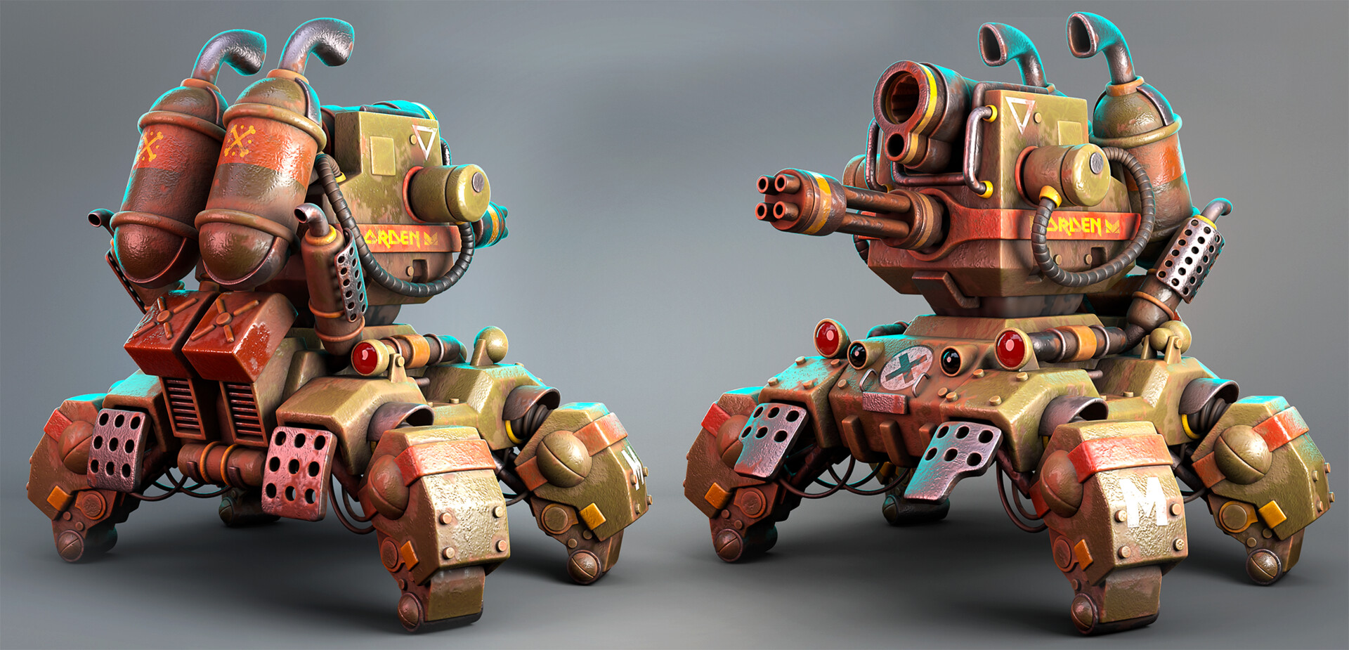 ArtStation - Metal Slug Dragon Nosuke