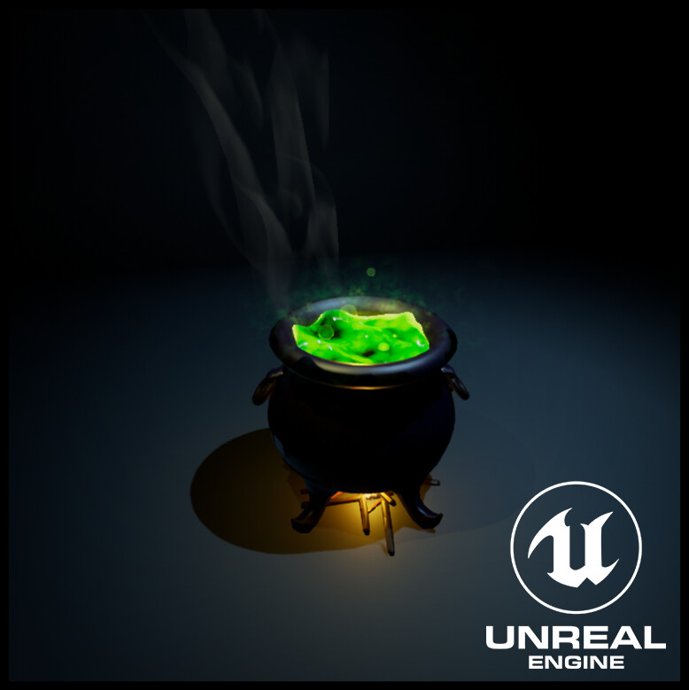 ArtStation - Boiling cauldron