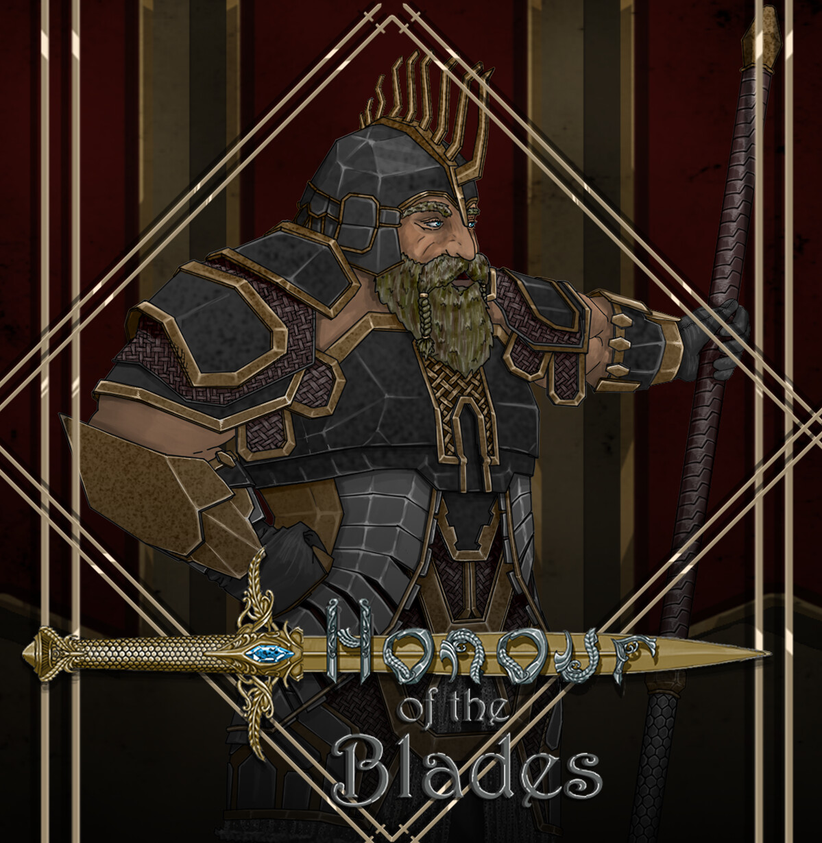 ArtStation - Dwarf Cavalry Unit - Honour of the Blades