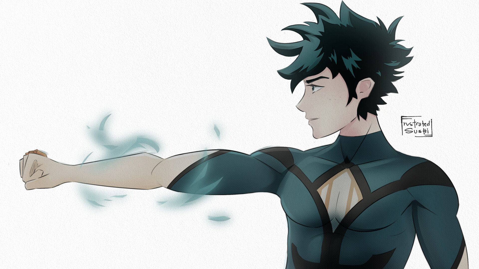 ArtStation - Deku in another universe...