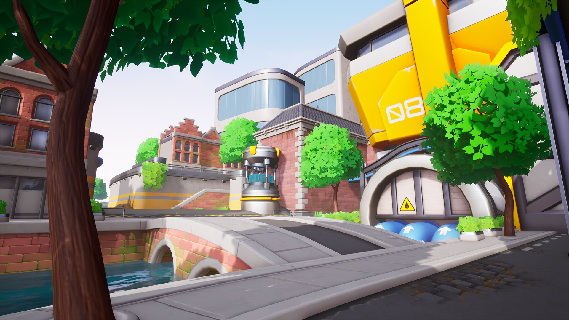 ArtStation - Futuristic Dutch Cityscape