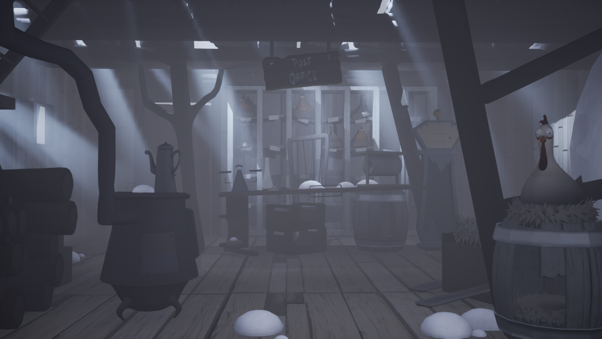 ArtStation - "Klaus" Post Office Scene Fan Art