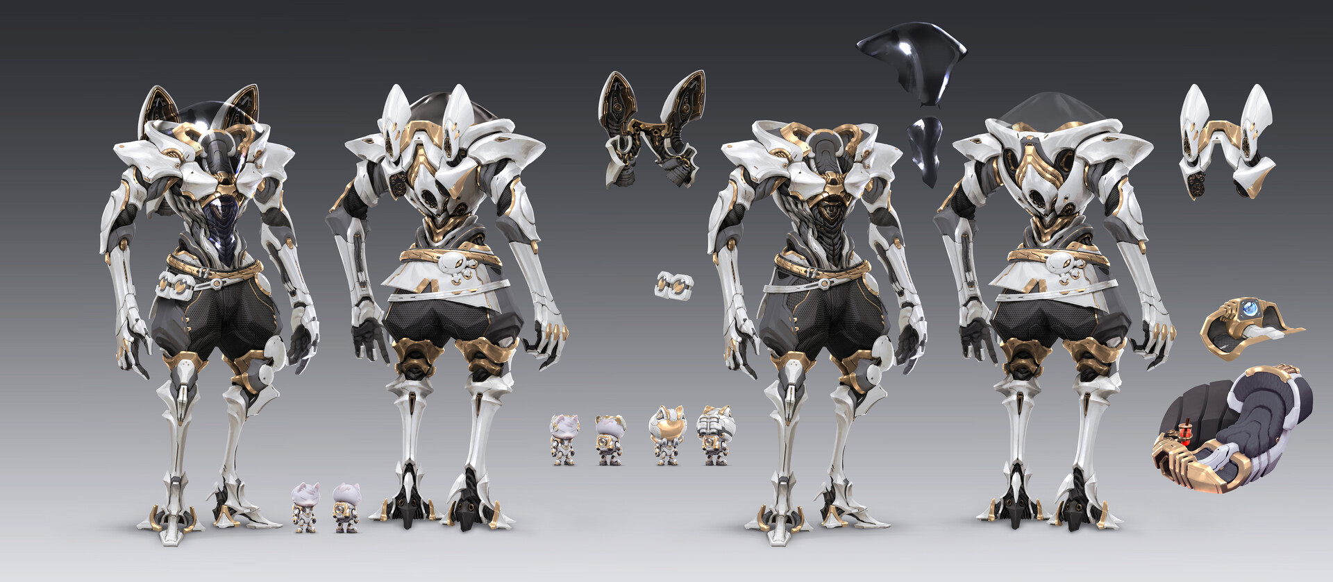 ArtStation - Cat mecha & Mecha cat