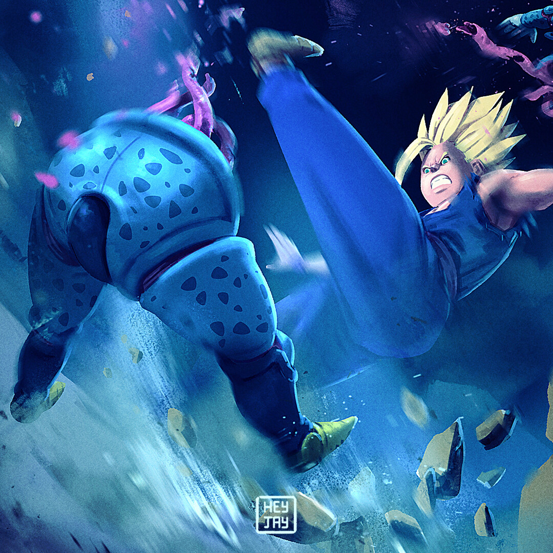 ArtStation - Angry Gohan 4