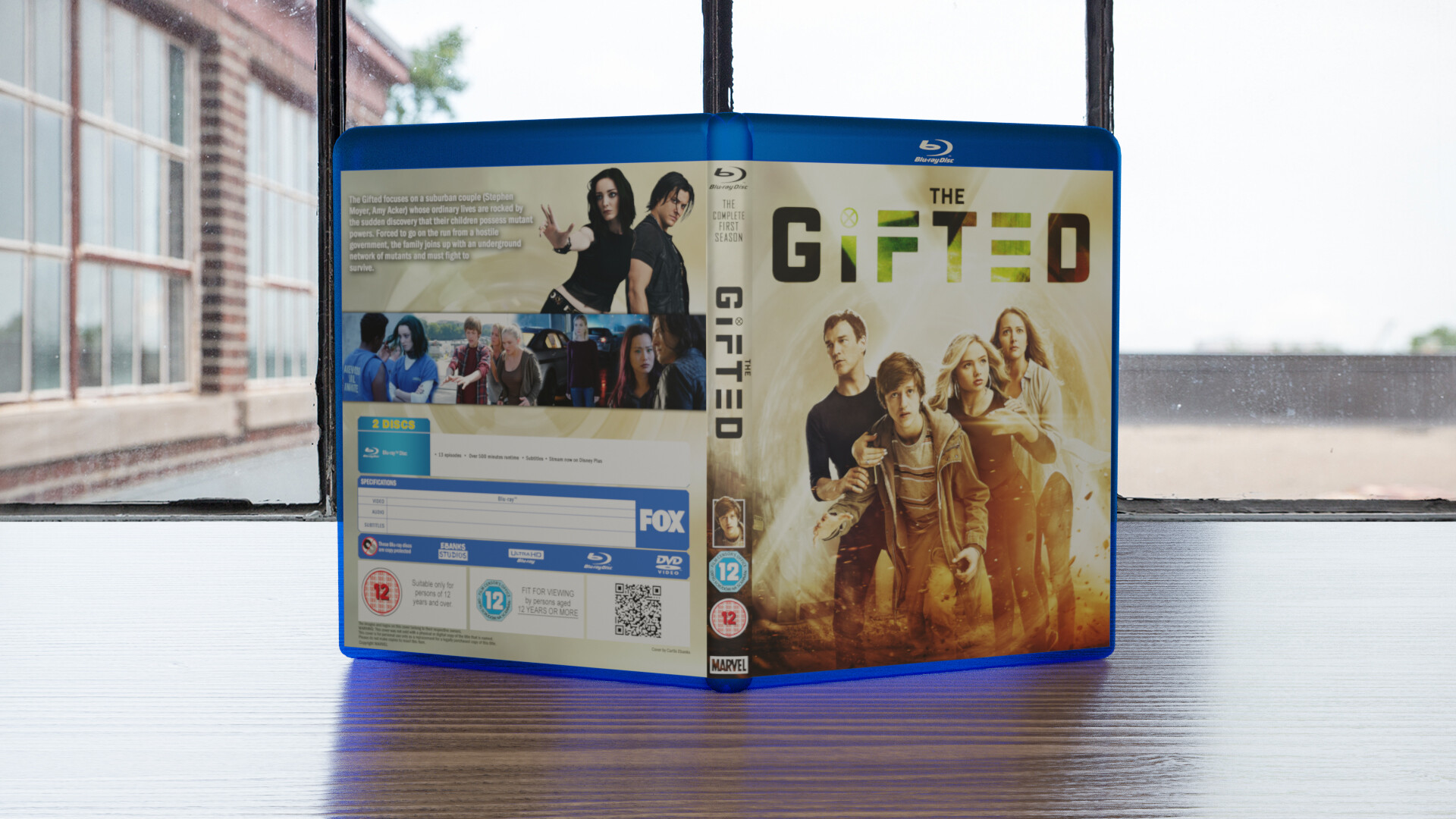 ArtStation - The Gifted Season 1 Custom Blu-ray Cover