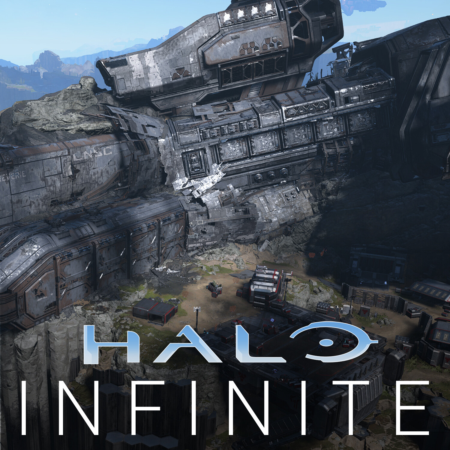 ArtStation - HALO Infinite - UNSC wreckage
